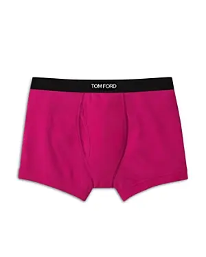 TOM FORD Cotton Blend Boxer Briefs Hot Pink