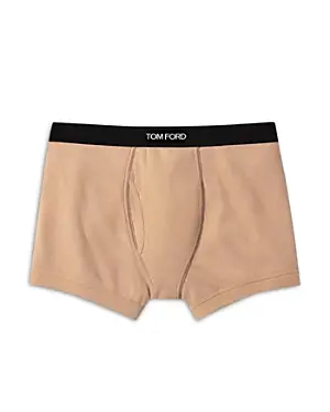 TOM FORD Cotton Blend Boxer Briefs Nude 1
