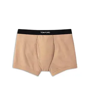 TOM FORD Cotton Blend Boxer Briefs Nude