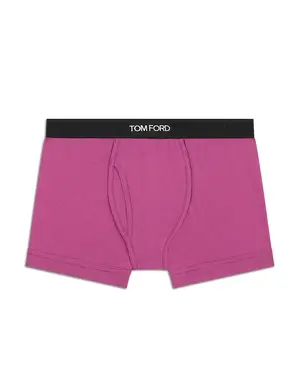 TOM FORD Cotton Blend Boxer Briefs Pink