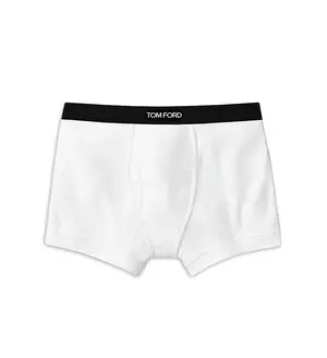 TOM FORD Cotton Blend Boxer Briefs - White