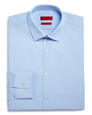 Hugo Mabel Sharp Fit Regular Fit Dress Shirt - Light Blue
