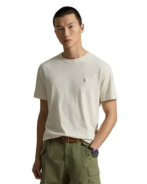 Polo Ralph Lauren Classic Fit Crewneck Tee - Cream