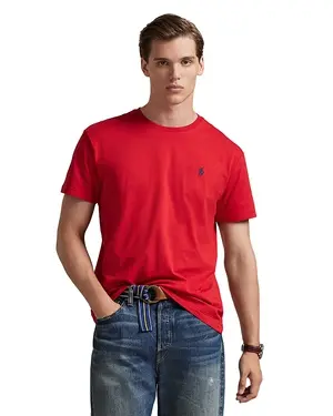 Polo Ralph Lauren Ralph Lauren Classic Fit Crewneck Tee - Red