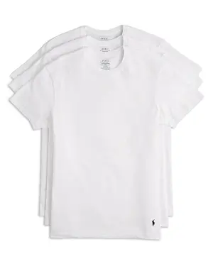 Polo Ralph Lauren Classic Fit Crewneck Undershirt - White