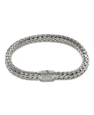 John Hardy Classic Chain Bracelet - White/silver