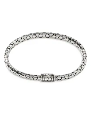 John Hardy Sterling Dot Chain Bracelet - Silver