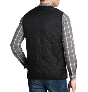 Barbour Polarquilt Waistcoat Zip In Liner - Black