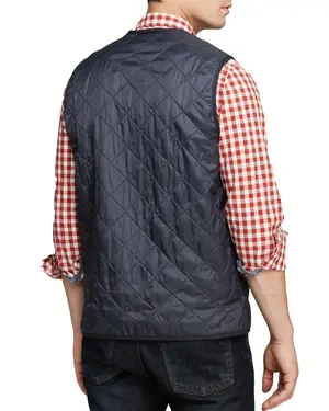 Barbour Polarquilt Waistcoat Zip In Liner - Navy