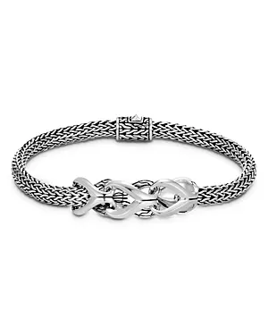 John Hardy Sterling Classic Chain Interlocking Link Bracelet