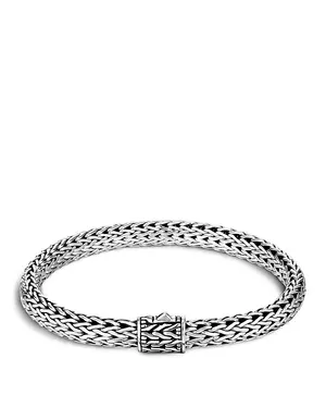 John Hardy Sterling Small Chain Bracelet - Silver