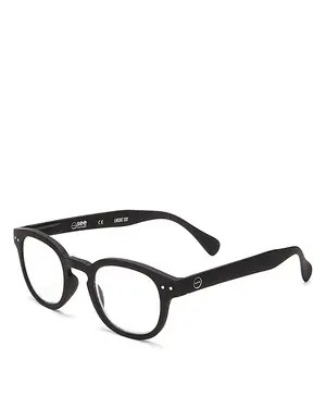 IZIPIZI C Square Reading Glasses 45mm - Black