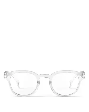 IZIPIZI C Square Reading Glasses 45mm Transparent