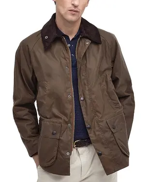 Barbour Classic Bedale Waxed Cotton Jacket - Bark