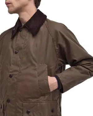 Barbour Classic Bedale Waxed Cotton Jacket - Bark