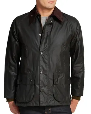 Barbour Classic Bedale Waxed Cotton Jacket - Sage