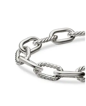 David Yurman Dy Madison Chain Bracelet - Silver