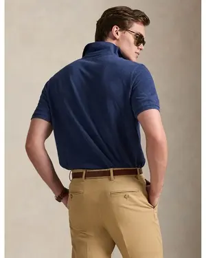 Polo Ralph Lauren Classic Fit Mesh Polo Shirt - Classic Royal Heather