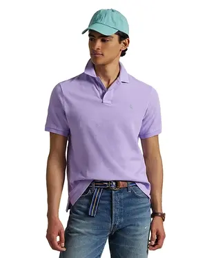 Polo Ralph Lauren Classic Fit Mesh Polo Shirt Light Lilac