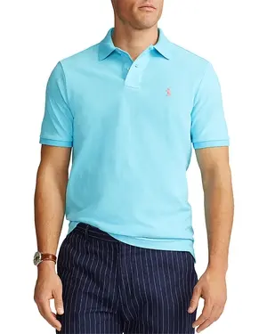 Polo Ralph Lauren Classic Fit Mesh Polo Shirt Turquoise Nova