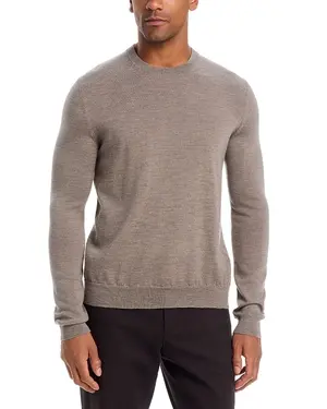 Bloomingdale'S Merino Wool Crewneck Sweater - Ash