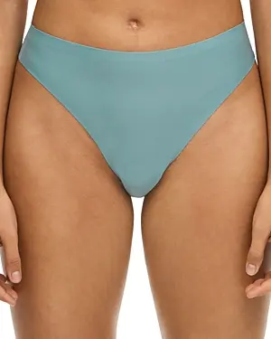 Chantelle Soft Stretch One-size Seamless Thong Blue Bird