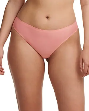 Chantelle Soft Stretch One-size Seamless Thong Candlelight