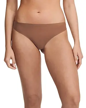 Chantelle Soft Stretch One-size Seamless Thong Cocoa Brow