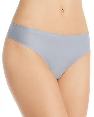 Chantelle Soft Stretch One-size Seamless Thong Grey Sky