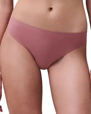 Chantelle Soft Stretch One-size Seamless Thong - Rose Des Bois