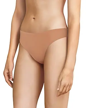 Chantelle Soft Stretch One-size Seamless Thong Sandalwood