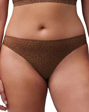 Chantelle Soft Stretch One-size Seamless Thong Wild Brown