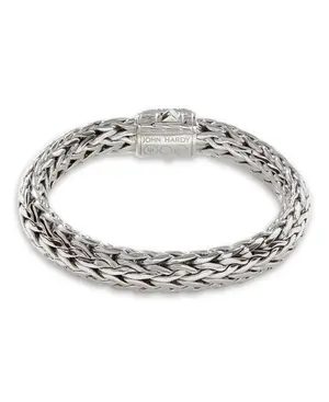 John Hardy Sterling Silver Icon Bracelet - Black/silver