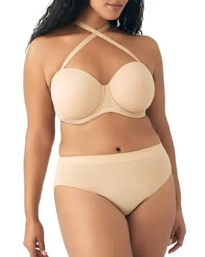 Wacoal Red Carpet Strapless Full Bust Underwire Bra - Sand