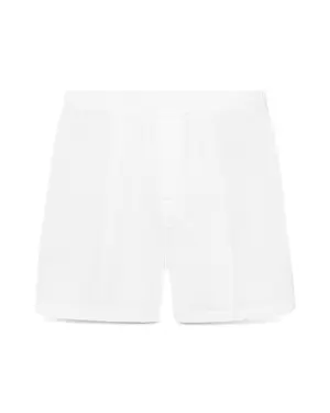 Hanro Cotton Sporty Button Fly Boxers - White