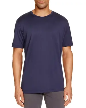 Hanro Night & Day Short Sleeve Shirt Black Iris