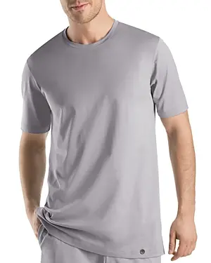 Hanro Night & Day Short Sleeve Shirt Mineral