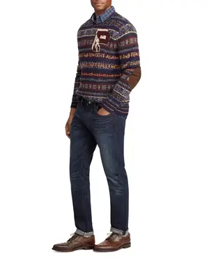 Polo Ralph Lauren Sullivan Slim Fit Jeans - Distressed Blue