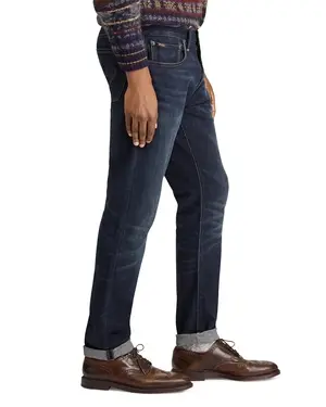Polo Ralph Lauren Sullivan Slim Fit Jeans - Distressed Blue