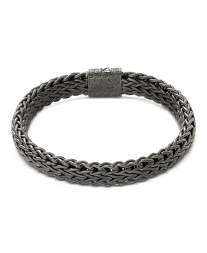 John Hardy Sterling Icon Flat Bracelet - Silver