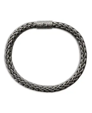John Hardy Sterling Icon Flat Bracelet - Silver