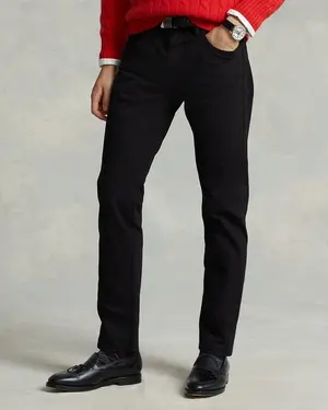 Polo Ralph Lauren Stretch Varick Slim Straight Fit Jeans - Black