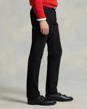 Polo Ralph Lauren Stretch Varick Slim Straight Fit Jeans - Black