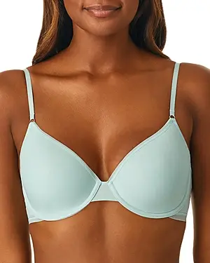 ON GOSSAMER Next To Nothing Micro T-shirt Underwire Bra Sage Mist