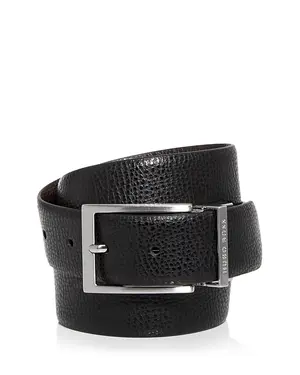 BOSS Ollie Leather Belt - Black