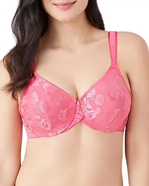 Wacoal Awareness Full Figure Underwire Bra Pink Lemonade