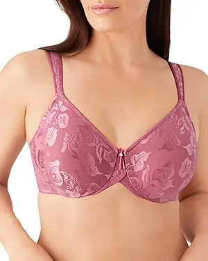 Wacoal Awareness Full Figure Underwire Bra Rose Wine