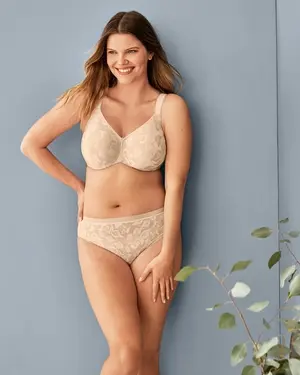 Wacoal Awareness Full Figure Underwire Bra - Sand