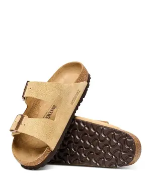 BIRKENSTOCK Arizona Slide Sandals - Light Brown