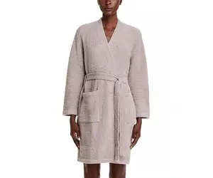 Barefoot Dreams Cozychic Solid Robe Beach Rock